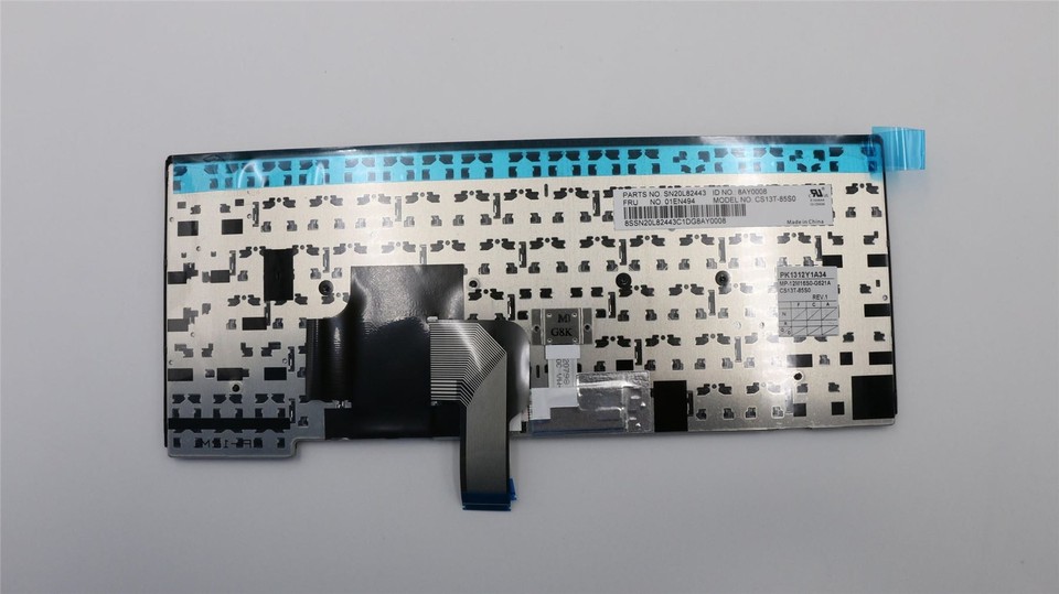 Lenovo ThinkPad L470 Keyboard Swedish Finnish Black 01EN494 | eBay