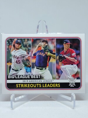 2020 Topps Big League Strikeouts Leaders #259 D5F | eBay