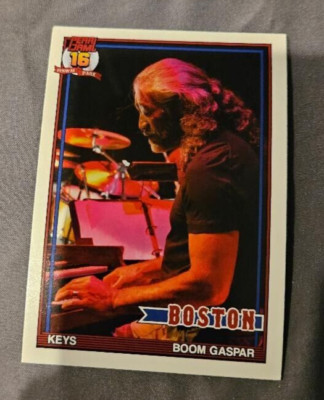 2016 Boom Gaspar Pearl Jam Boston Fenway Park Trading Baseball Card ...