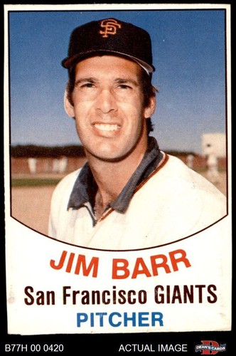1977 Hostess #83 Jim Barr Giants 2 - GOOD | eBay