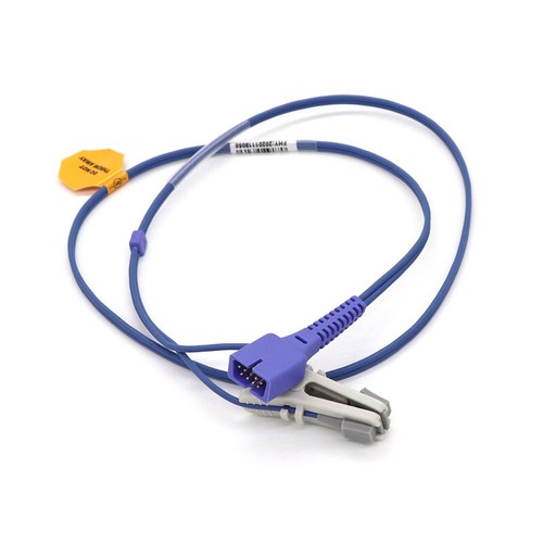 Adult Ear Clip Spo2 Sensor Oximeter Pulse Probe 9 Pins Nellcor Oximax ...