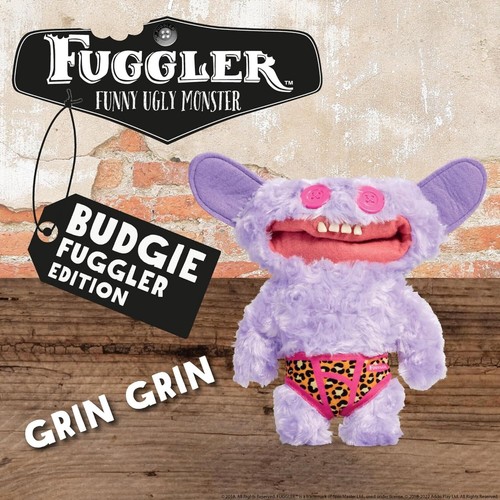 Fuggler Budgie Grin Grin - Purple Plush 9.8 .8 .8 inches for sale ...
