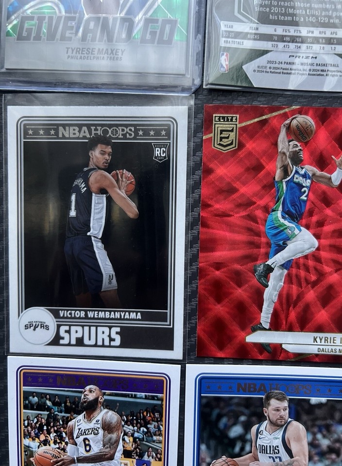 victor wembanyama rookie card! + Numbered, Colored, Insert And Rookies ...