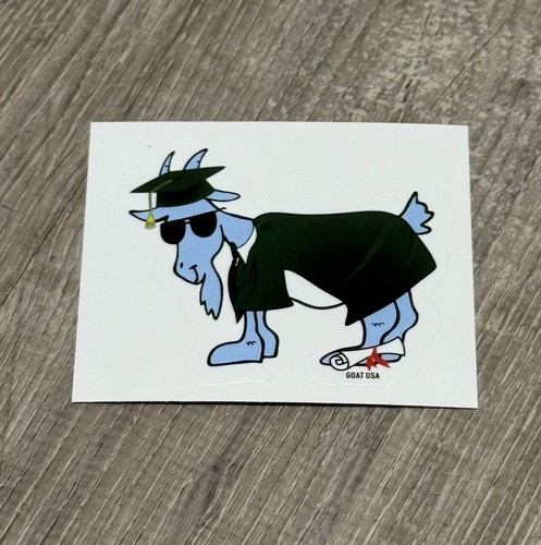 GOAT USA Sticker/Decals -Legendary 🎓Graduate Goat Sticker-Free Shipping ...