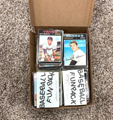 1971 Topps Baseball West Corp Fun Pack Cello Box, 18 Packs | eBay