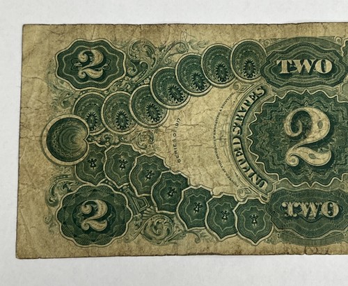 1917 $2 Dollar Large Size Legal Tender Banknote | eBay