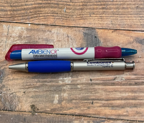 AMBIEN & COMBUNOX OXYCODONE Drug Rep Pharmaceutical Promo Advertising ...