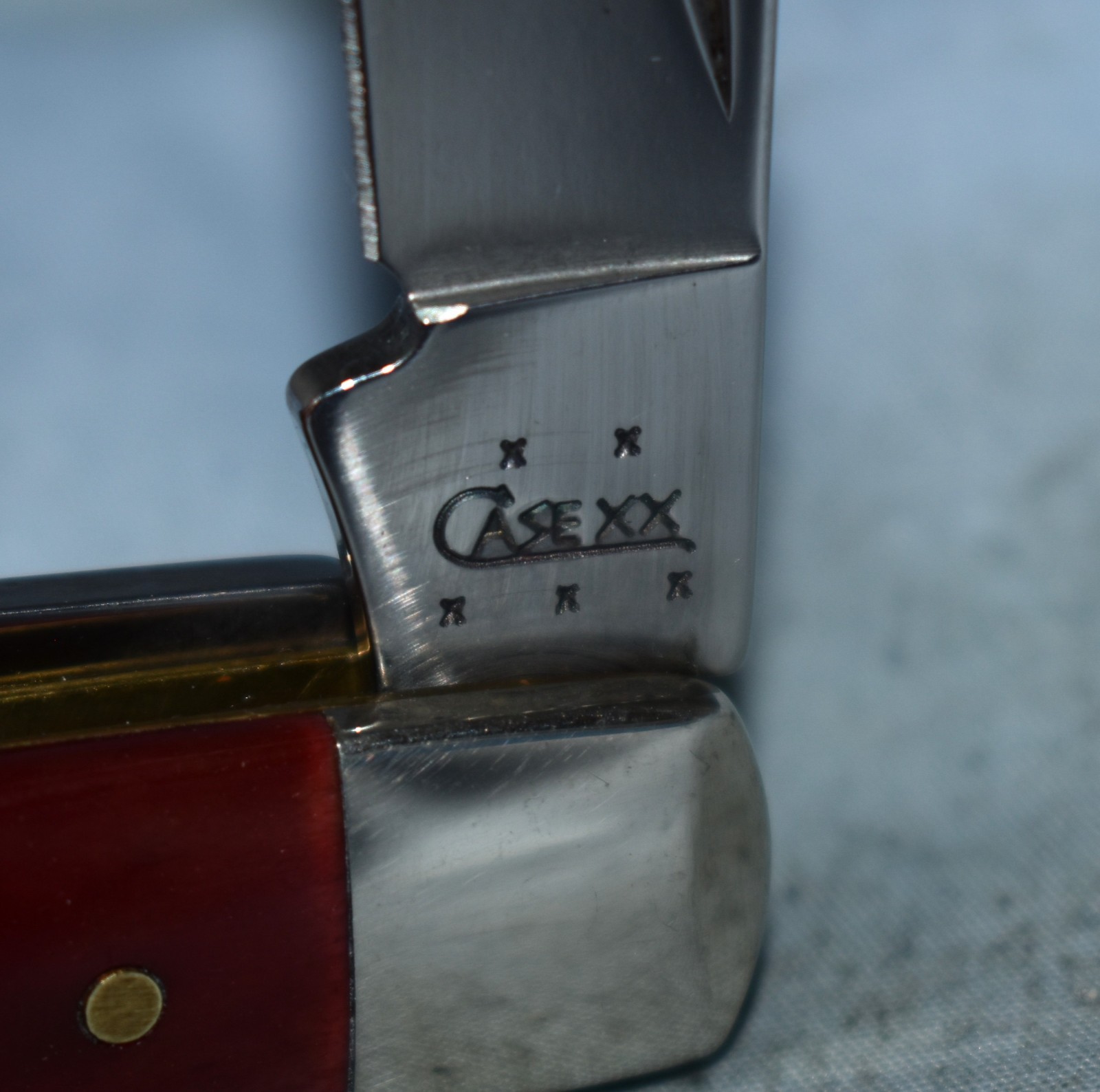 CASE XX REDBONE MINI TRAPPER KNIFE 6207 5 DOT 2005 "NEAR MINT!!" | eBay