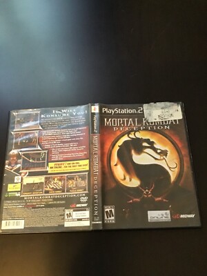 Mortal Kombat: Deception (PS2) CIB Black Label 31719900442| eBay
