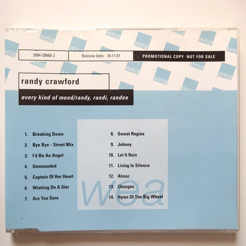 RANDY CRAWFORD : EVERY KIND OF MOOD/RANDY, RANDI, RANDEE ♦ CD ALBUM ♦ ...