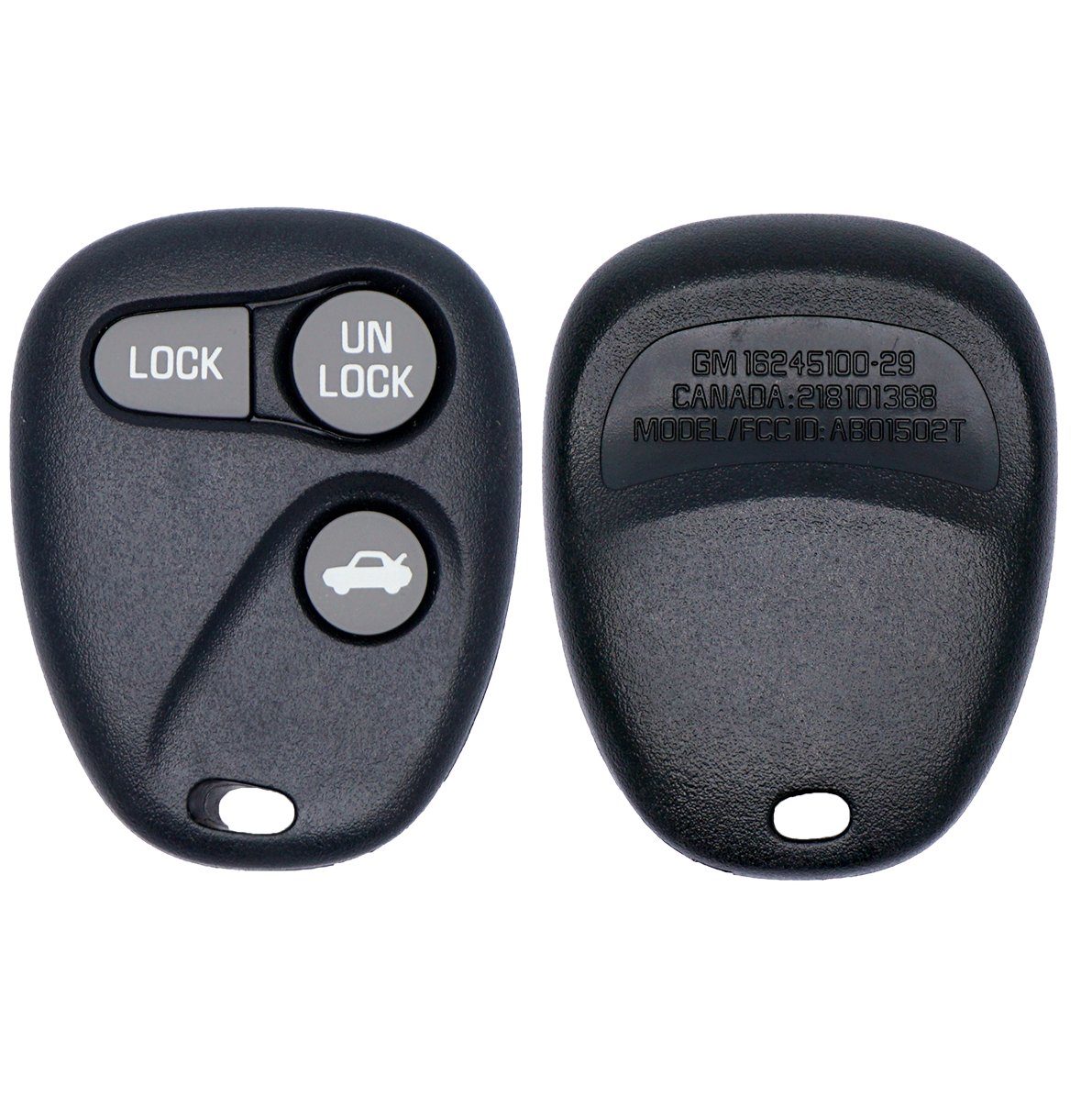 GM GMC CHEVY BUICK PONTIAC OLDS KEYLESS REMOTE FOB AB01502T 16245100-29 ...