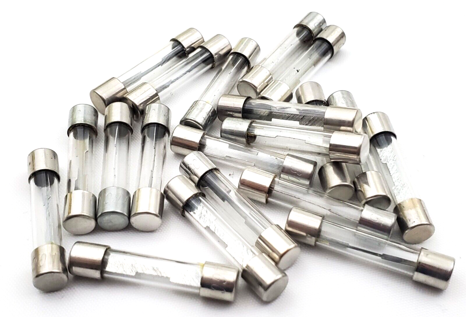 Lot of 20 Bussmann AGC15 Glass Fuses 15 Amp 32 Volt 1/4" x 1-1/4" Fast ...