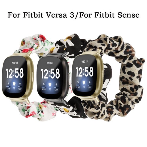 Girl Band Women For Fitbit Versa 3 / Fitbit Sense Scrunchie Strap ...
