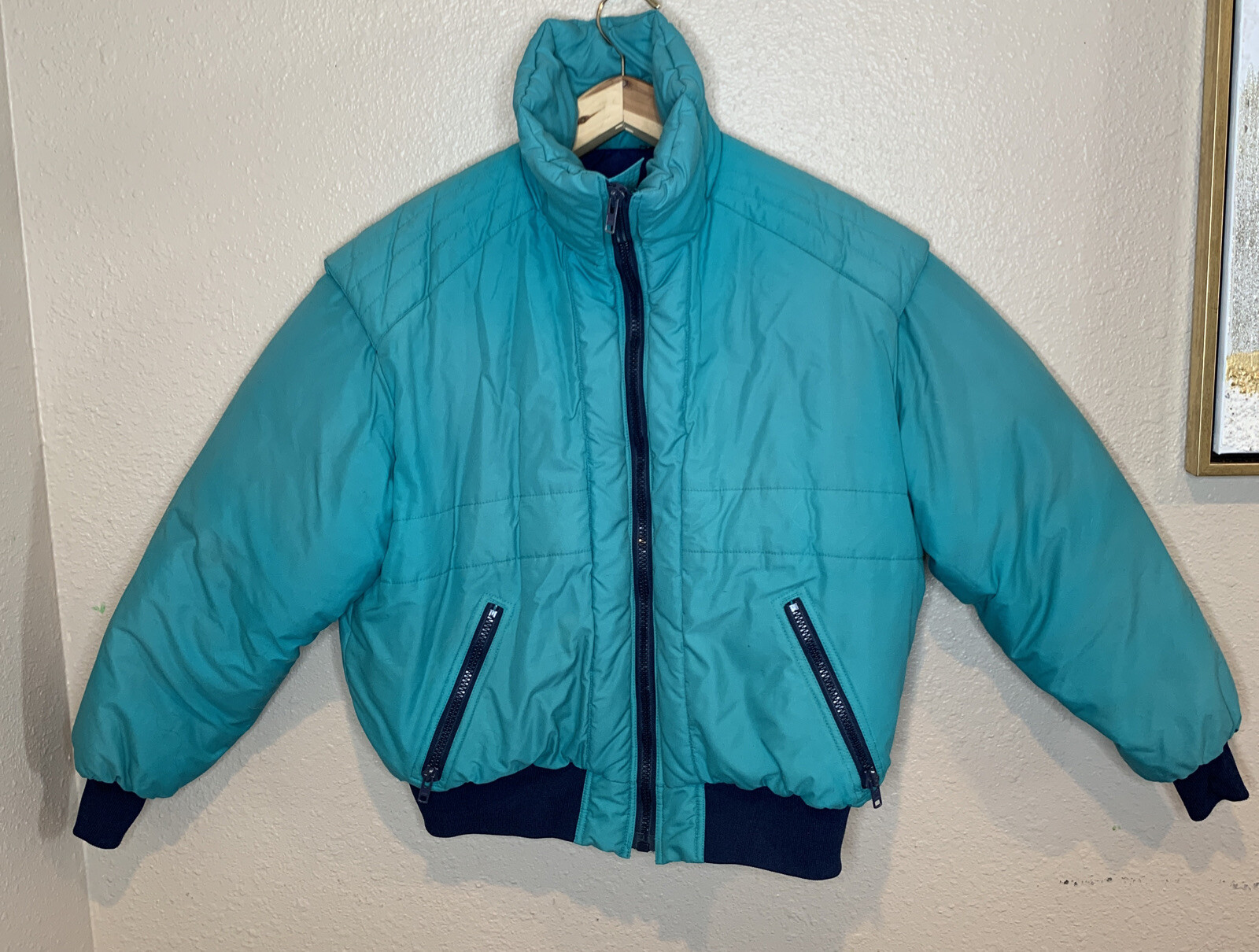 VTG GOOSE DOWN 80s 90s PACIFIC TRAIL FILL Puffer Ski … - Gem