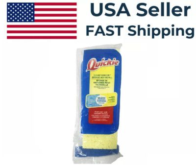 Quickie Clean Squeeze Sponge Mop Refill Type S 0442 Fits Mop #454 | eBay