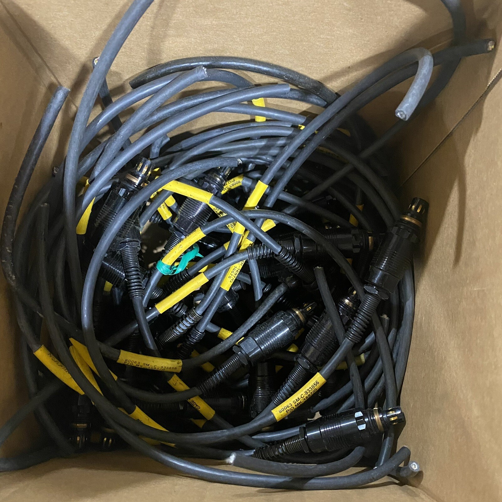 AJ-107/BR CVC Crewman Helmet Cable w/ Male Bailout Military Radio ...