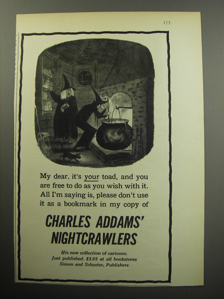 1957 Simon and Schuster Book Advertisement - Nightcrawlers by Charles ...