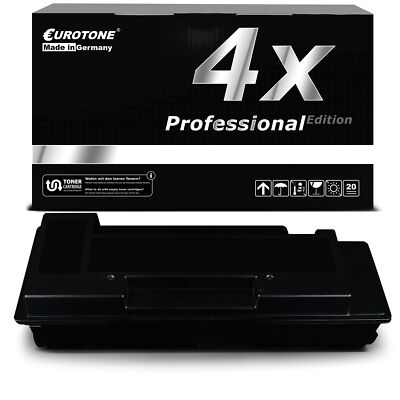 4X Eurotone PRO Toner For Kyocera FS-1035-MFP FS-1135-MFP Ecosys M-2535 ...