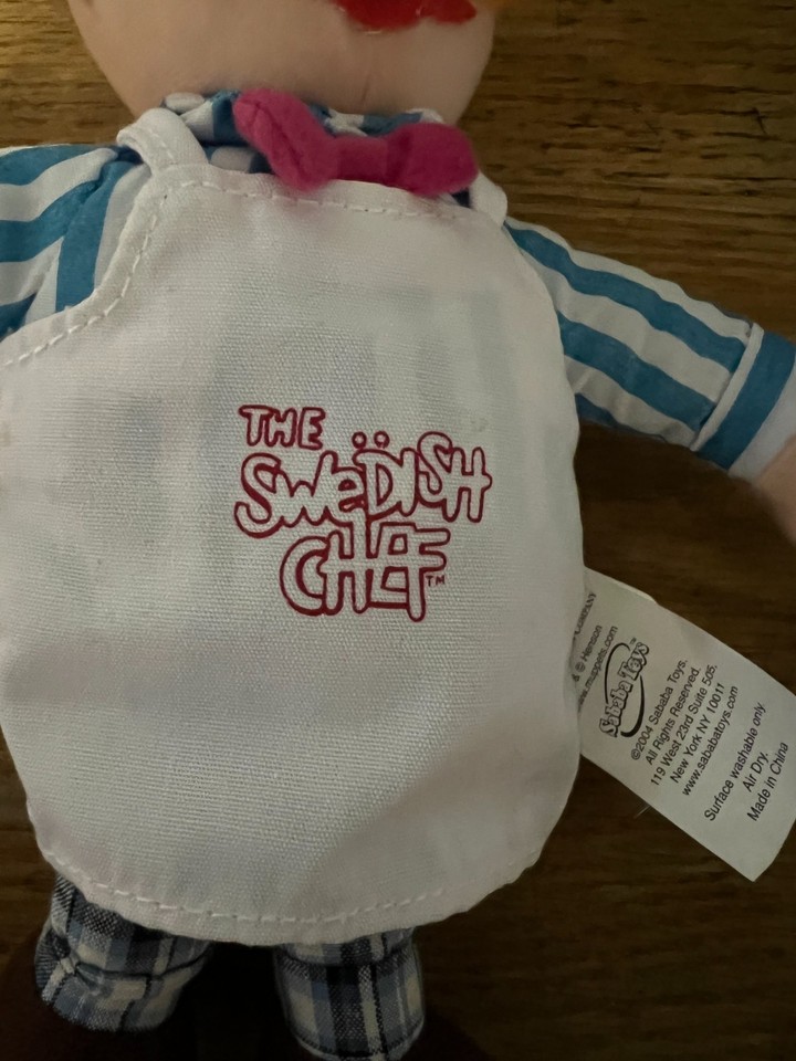 Vintage 2004 SABABA TOYS Jim Henson's The Muppets THE SWEDISH CHEF ...