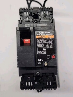 Fuji Electric EA32AC Auto Breaker 3A with Warranty & Free Shipping | eBay