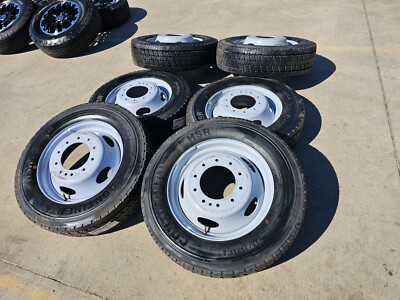 19.5" Ford F-450 Dually F-550 rims wheels RAM 4500 10x225 OEM 2023 2024 ...