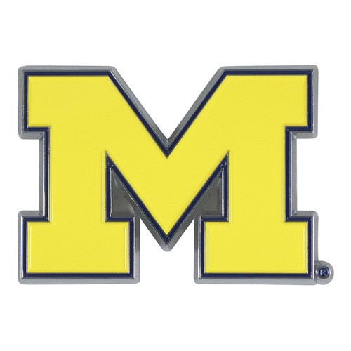New NCAA Michigan Wolverines Auto Car Truck Heavy Duty Color Metal ...