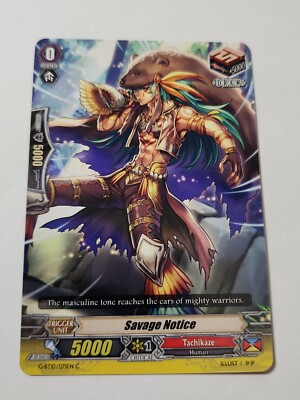 Cardfight!! Vanguard Savage Notice G-BT10/071EN C CFV NM | eBay