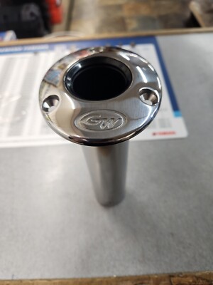 GRADY WHITE OEM GUNWALE MOUNT STRAIGHT ROD HOLDER "ZERO" DEGREE | eBay