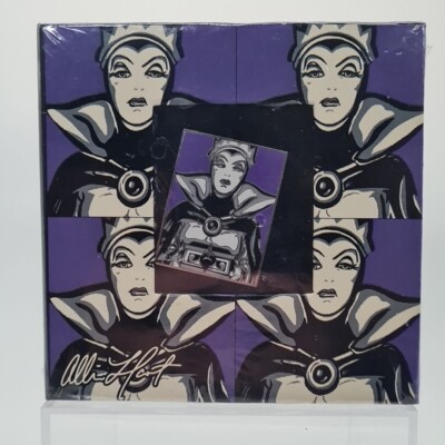 Disney Allison Lefcort LE 1500 color portrait pin purple EVIL QUEEN ...