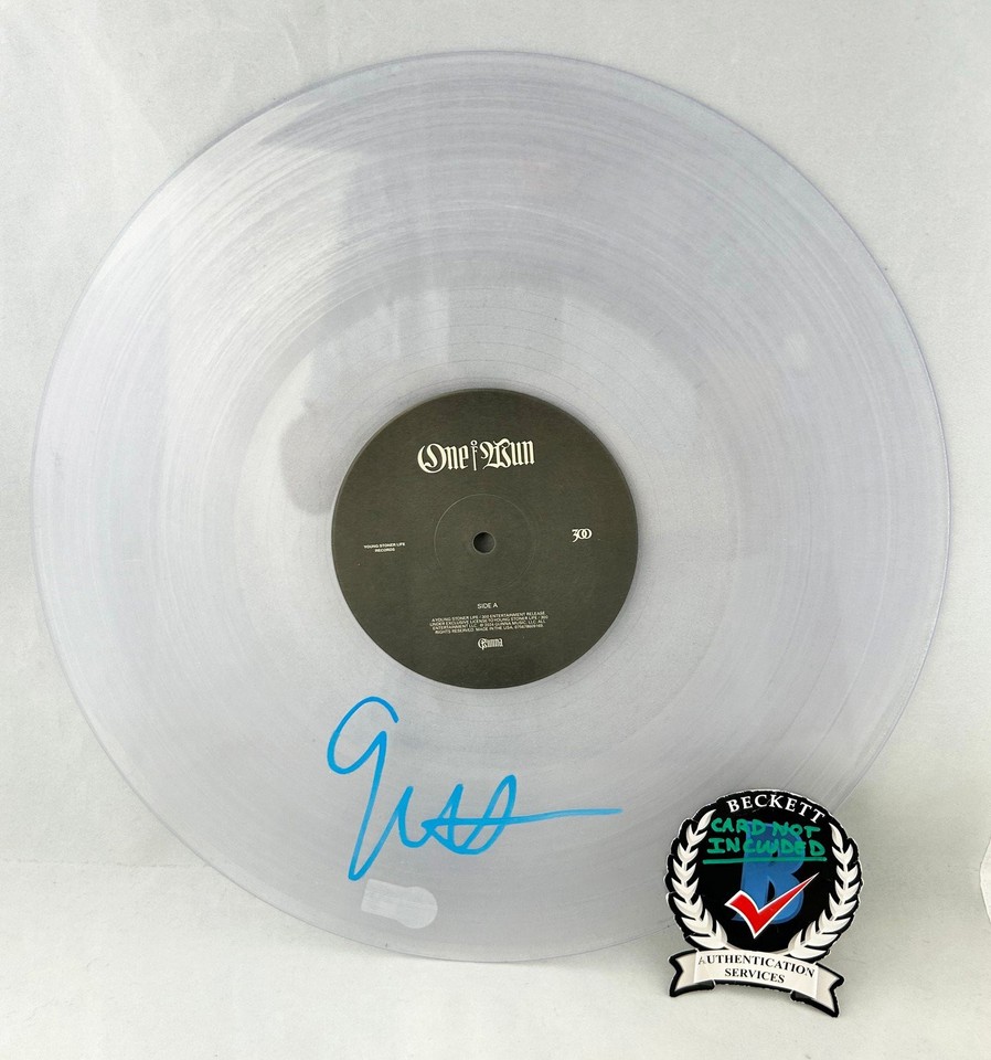 Gunna Signed Vinyl LP Album Beckett BAS 3 COA | eBay