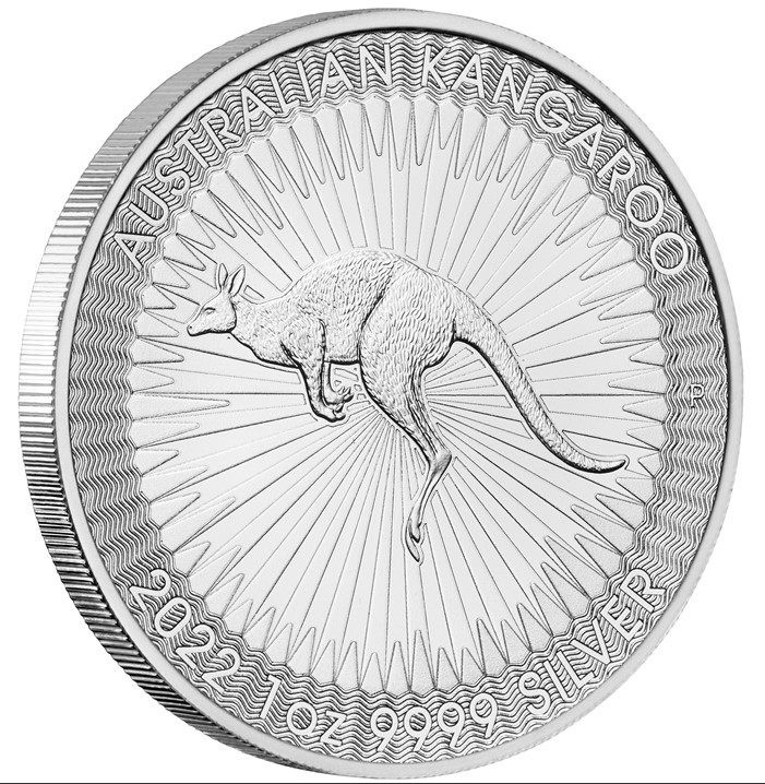2022 Perth Mint 1 Ounce 9999 Solid Silver Kangaroo Bullion Investment ...