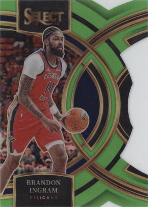 2023-24 Panini Select - Premier Level Brandon Ingram #173 Neon Green ...