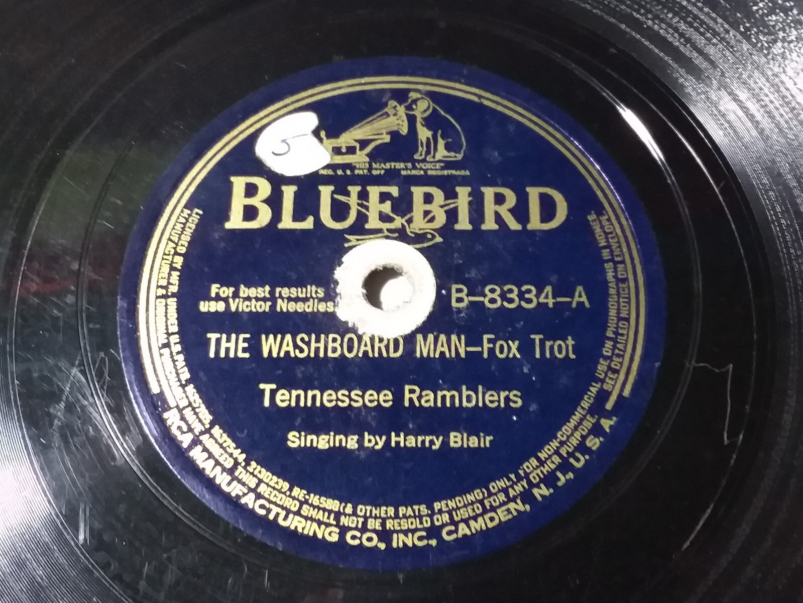 Tennessee Ramblers & Harry Blair - Bluebird B8334 - 78 rpm | eBay