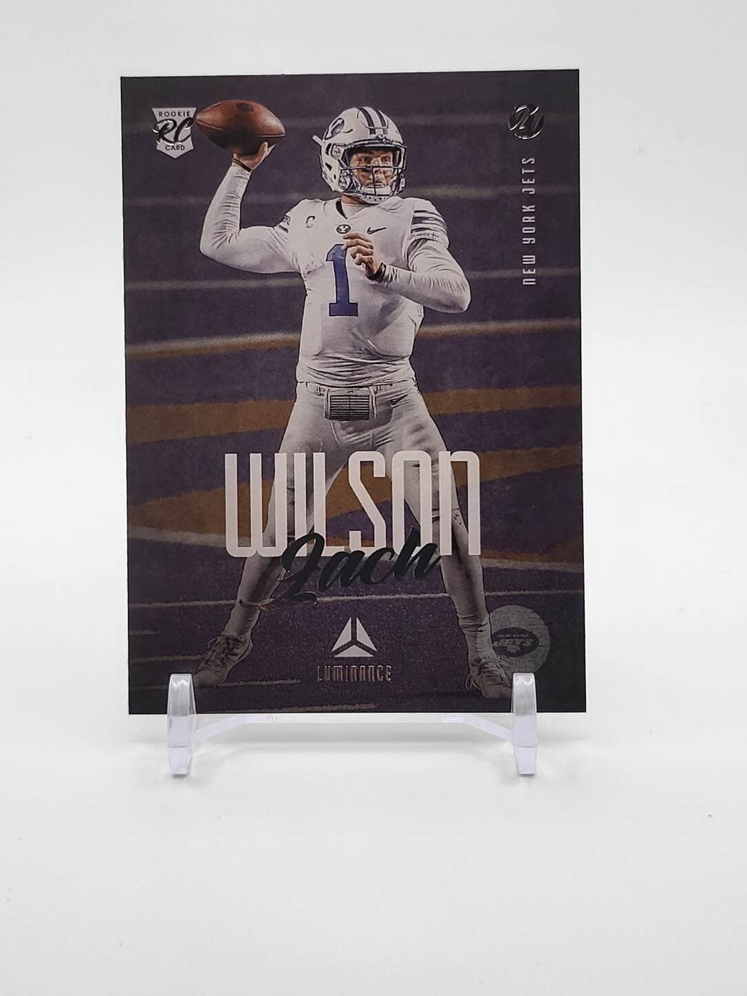 Zach Wilson ROOKIE CARD 2021 Panini Luminance #114 New York Jets (RC ...