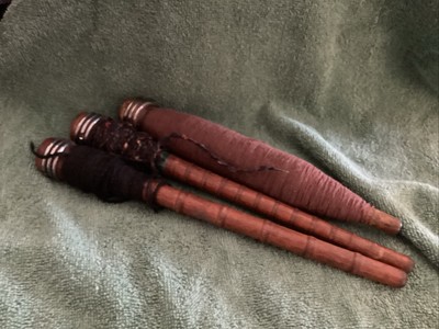 Spools & Thread - Textile Spindles