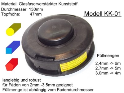 Fadenkopf passend für Stihl FS-66 FS66 FS 66 Freischneider Motorsense ...