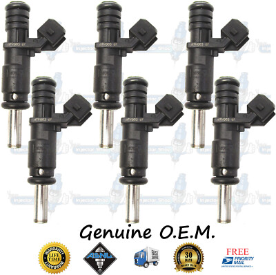 Genuine Siemens BMW 7531634 128i 328i X3 BMW 6x Fuel Injectors 2.5L 3 ...