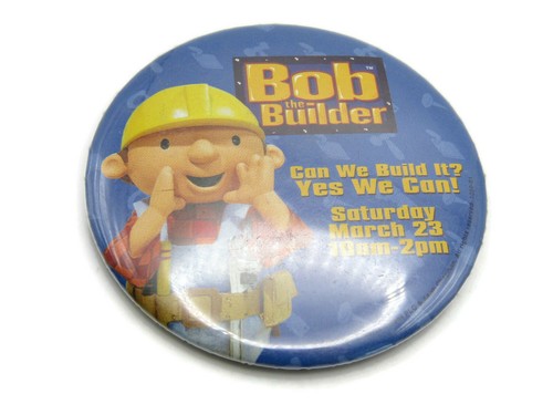 Bob The Builder Pin Can We Build It? Yes We Can! | eBay