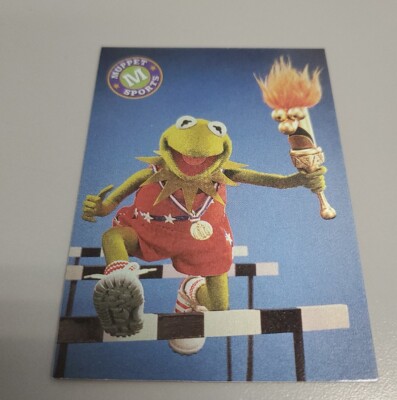 1993 CARDZ Inc Muppet Sports Extra Kermit the Frog Insert Trading Card ...