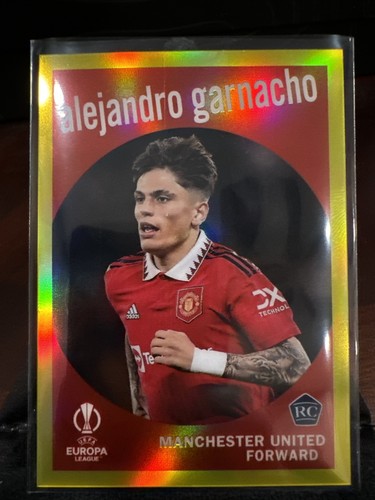Alejandro Garnacho 2022-23 Topps Chrome 1959 /125 RC | eBay