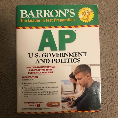 Barron's AP U.S. Government and Politics, 10th Edition - Paperback ...
