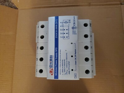 ZG 200A 3 PHASE Modular Power Supply SPD DIN RAIL MOUNT SURGE ...