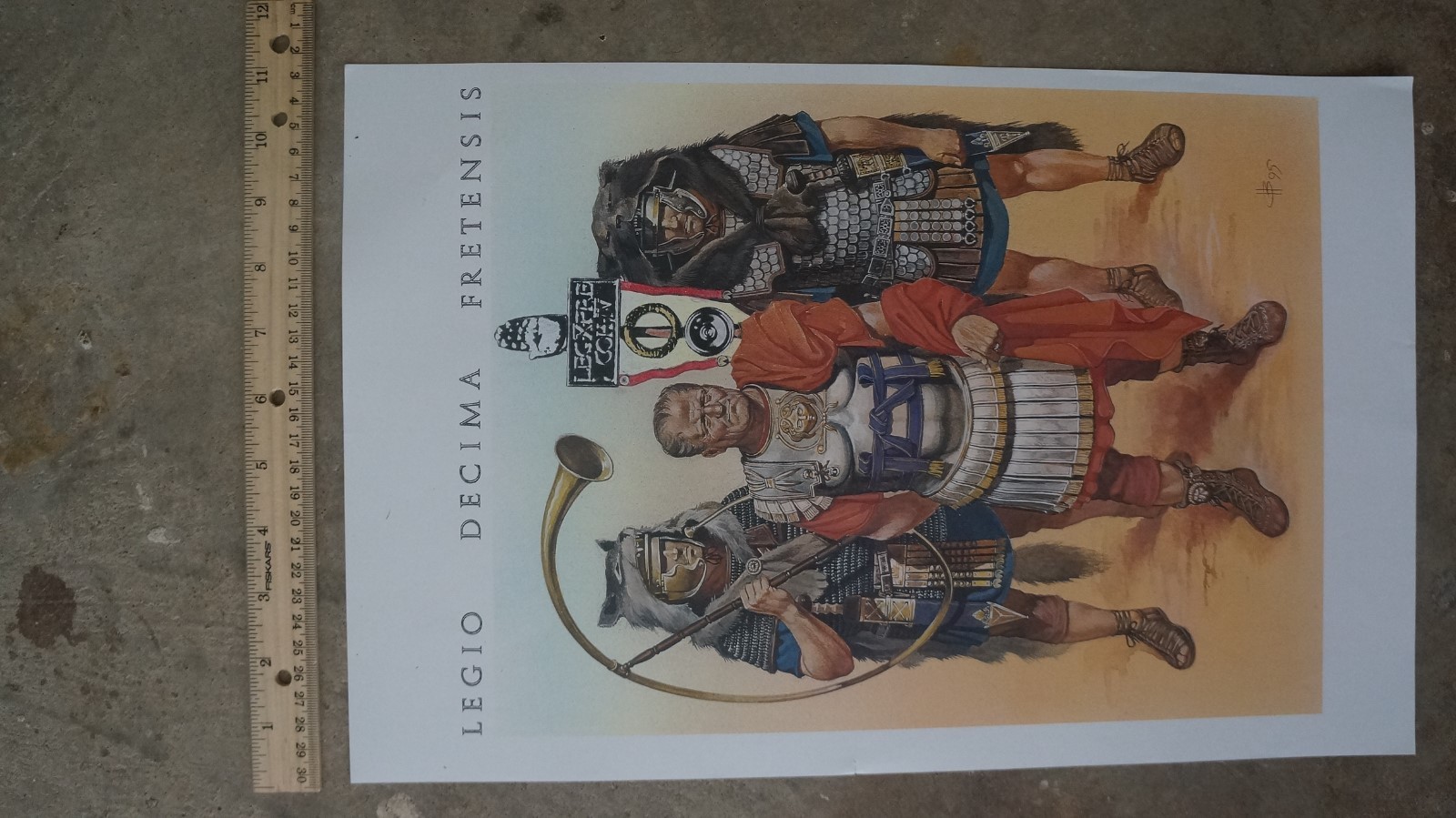 Roman Legion X Fretensis Masada Israel Jerusalum Titus Vespasian Print ...