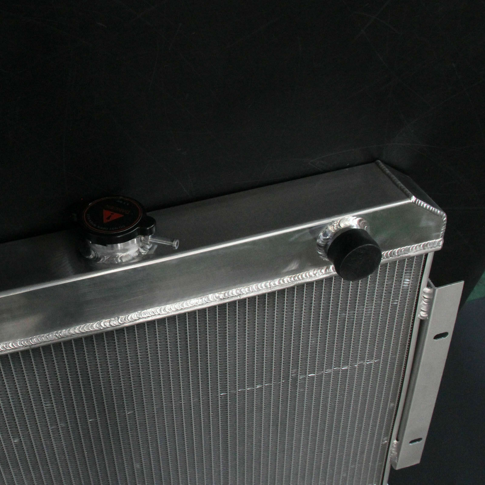 Fit 72-86 Jeep CJ Series CJ5 CJ6 3ROW L4 62mm Aluminum Radiator AT 583B ...