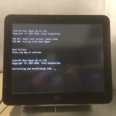 Fujitsu TeamPos 7000 Touch Pos Core i3-2120 DDR3 4G 2X250G HDD W/ AC NO ...