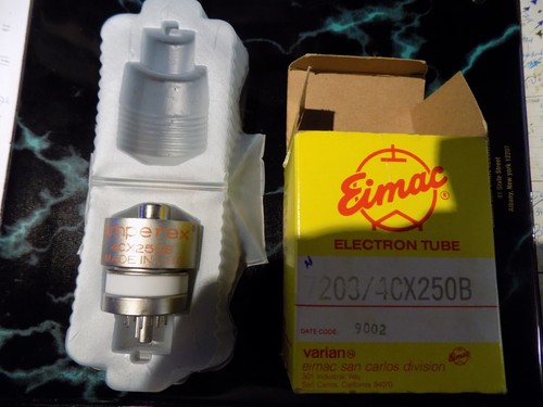 4CX250B/7203 EIMAC Transmitting Tetrode, beam power Tubes | eBay