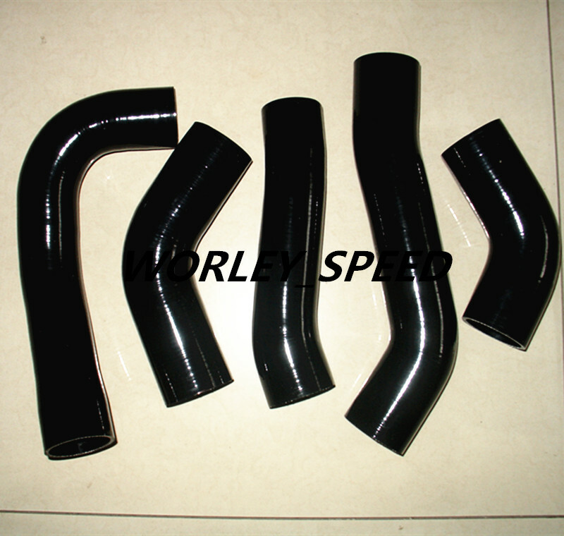 Black Intercooler Turbo Hose Replaces TOYOTA SUPRA MK3 MA70 7MGE/7MGTE ...