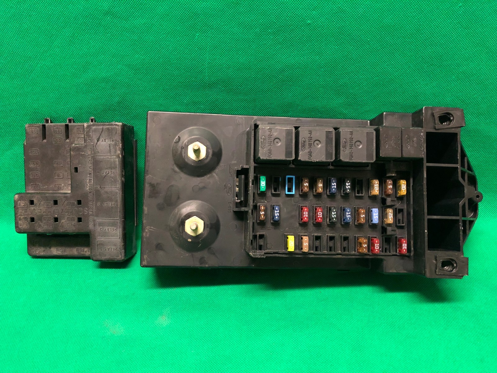 00 2000 FORD EXCURSION INTERIOR DASH FUSE BOX RELAY FUSEBOX YC3T-14A067 ...