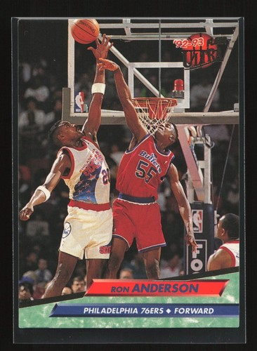 1992-93 Fleer Ultra #135 Ron Anderson (EX)(BSK) | eBay