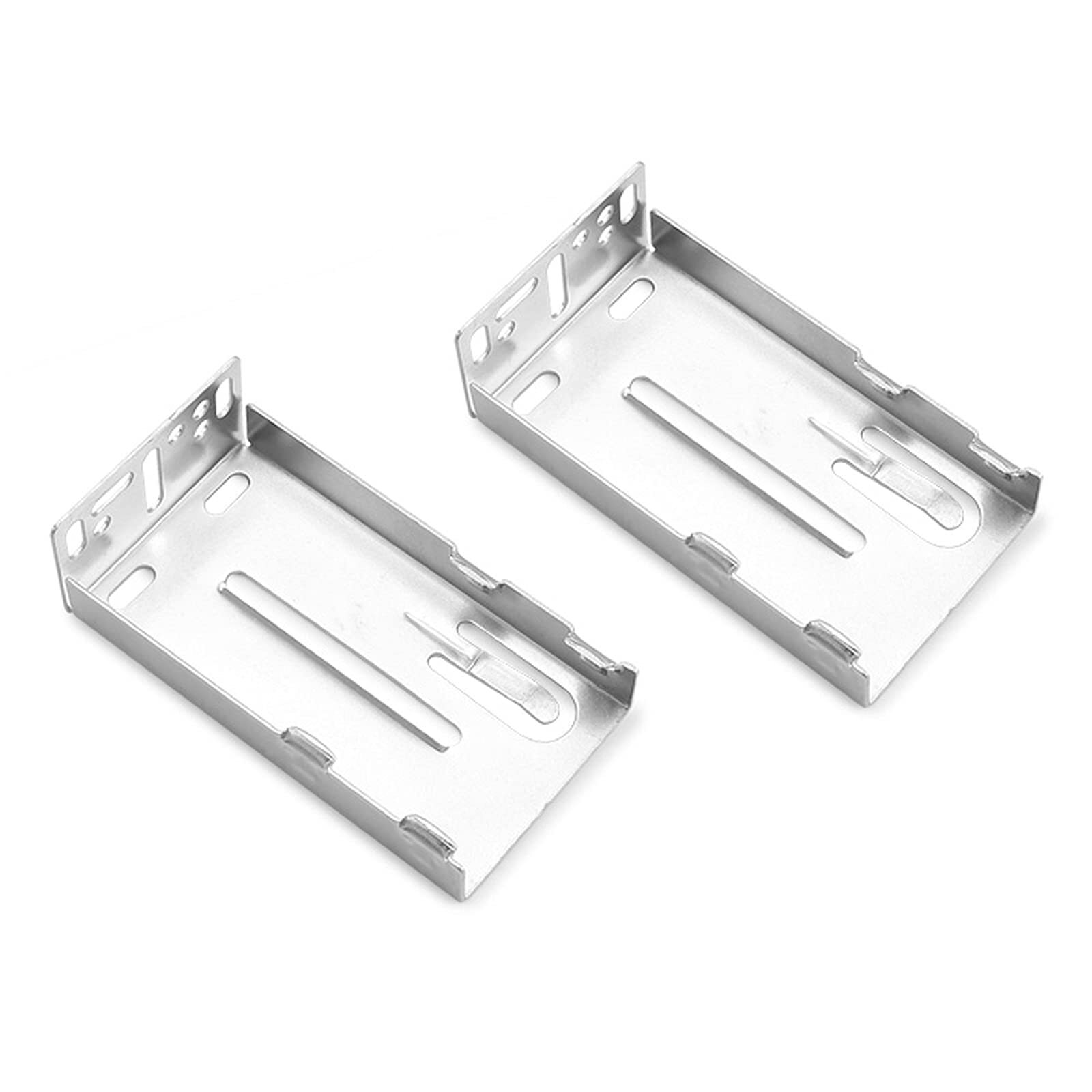 Gobrico Side/Rear Mount Drawer Slide Bracket Kit Heavy Duty 45mm Wide ...